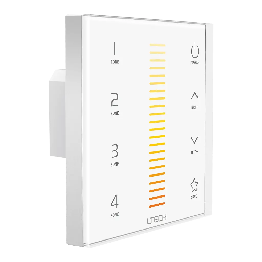 LTECH RF/DMX touch panel CT 4 zone - EX6